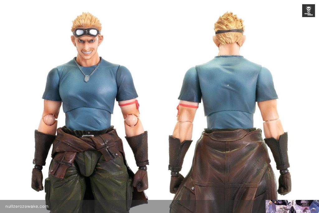 REVIEW PLAY ARTS KAI Cid Highwind & Cait Sith Final Fantasy VII Advent ...