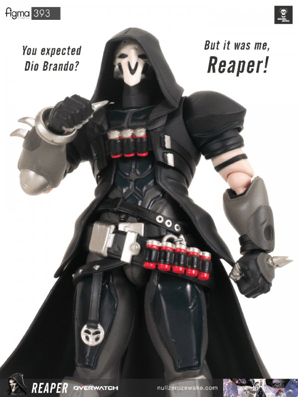 Review figma 393 Reaper Overwatch - nullzerozewake