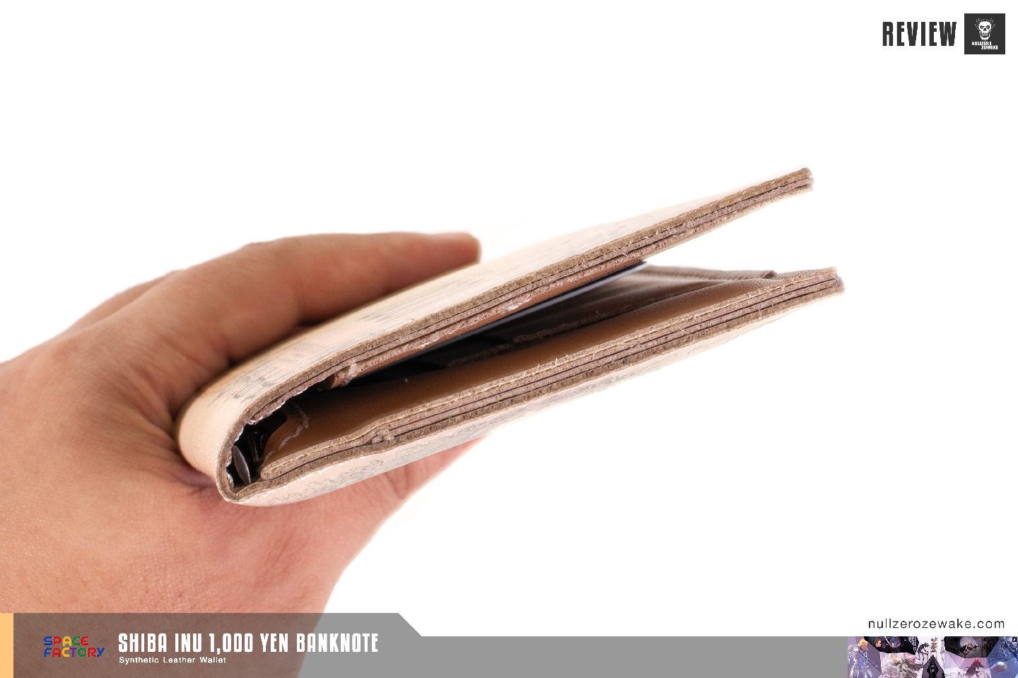 Review Shiba Inu 1,000 YEN Banknote Synthetic Leather Wallet