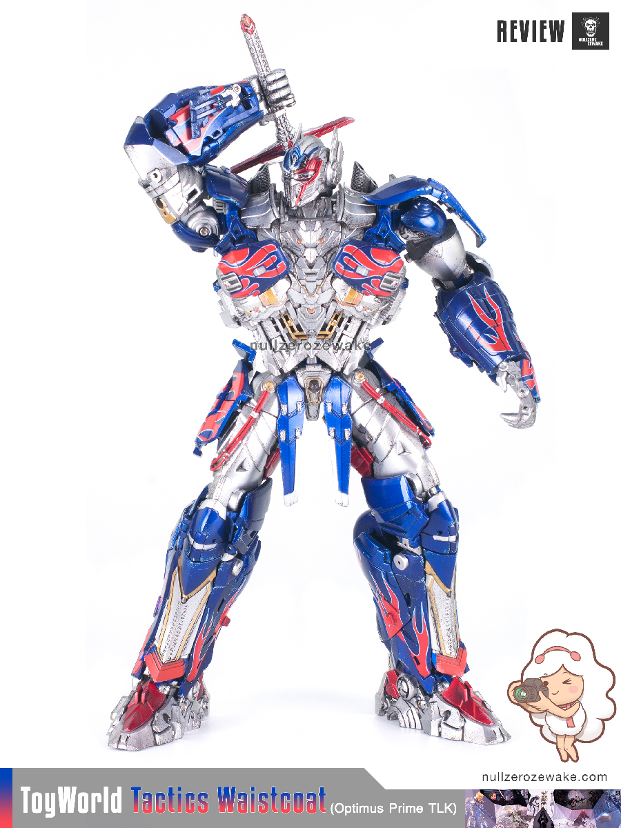 Review ToyWorld TW-F01 Tactics Waistcoat (Optimus Prime TLK)
