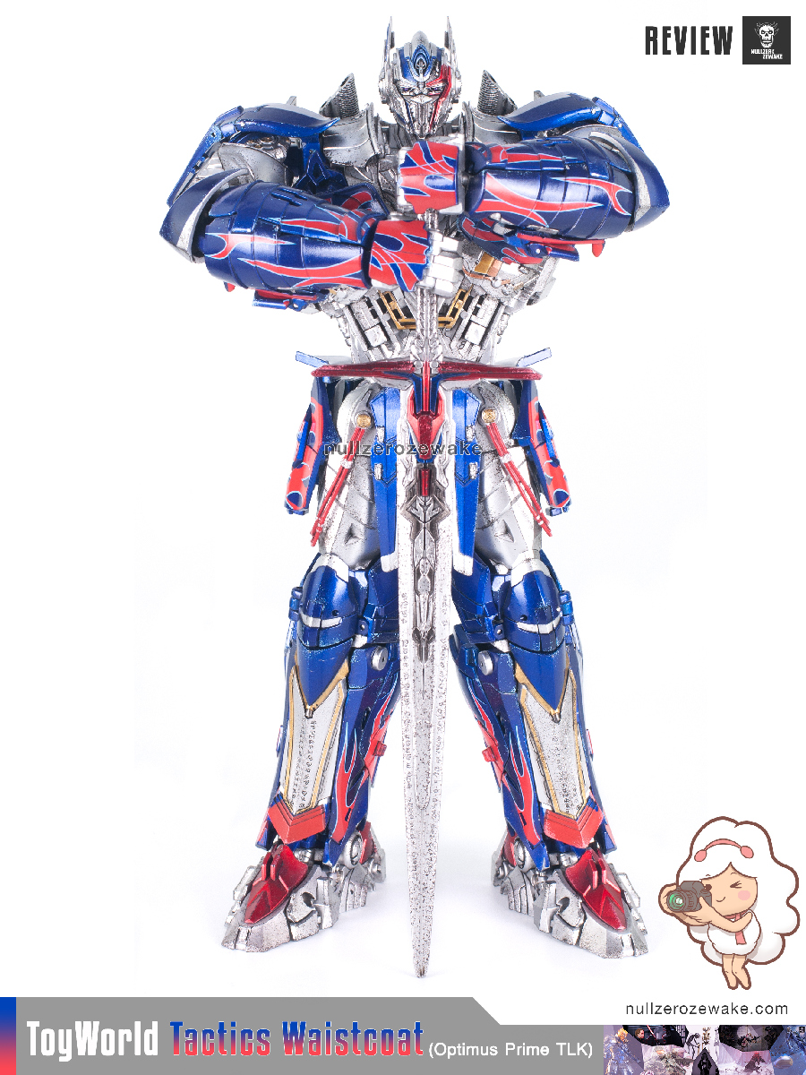 Review ToyWorld TW-F01 Tactics Waistcoat (Optimus Prime TLK)