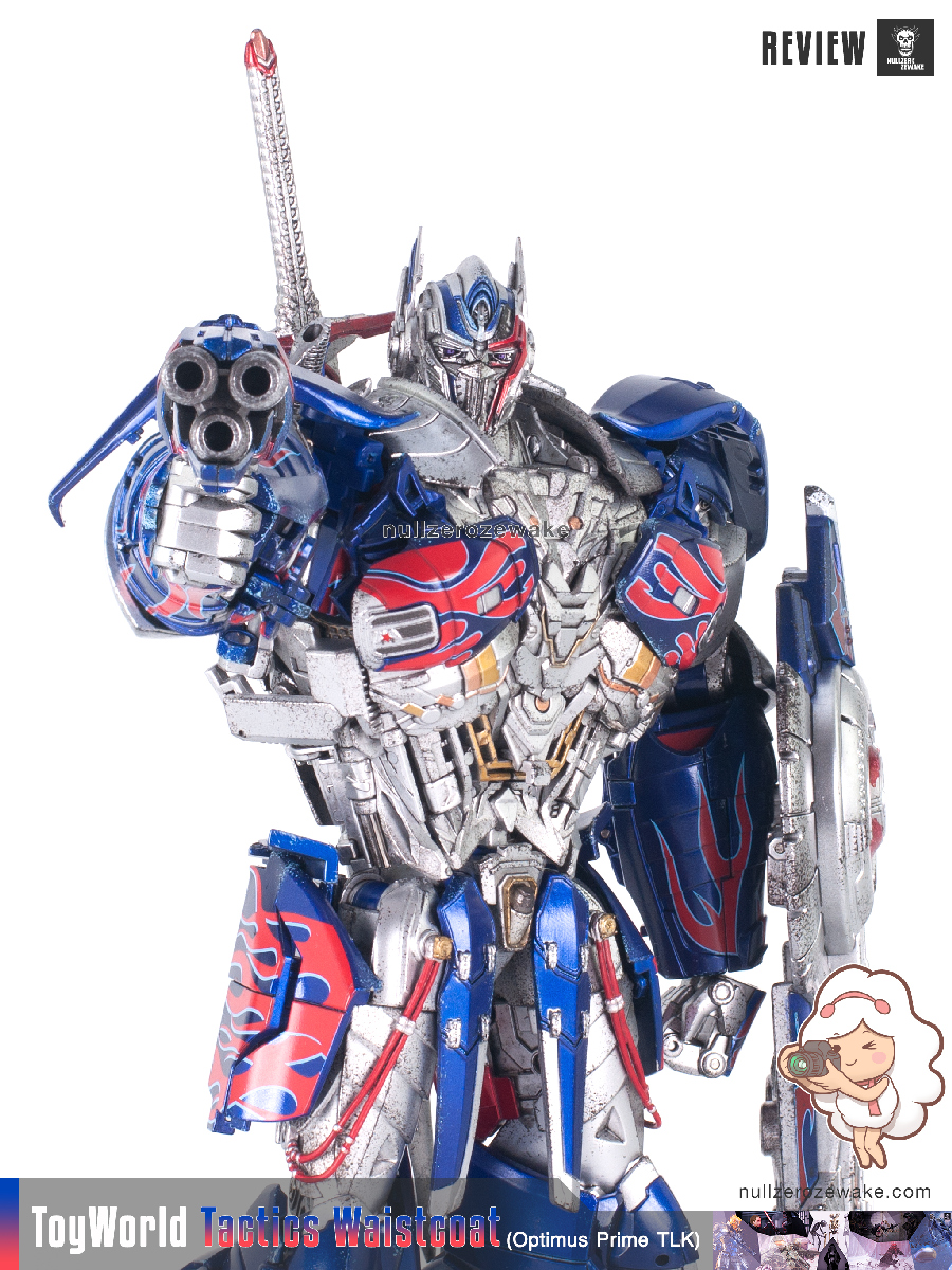 Review ToyWorld TW-F01 Tactics Waistcoat (Optimus Prime TLK)